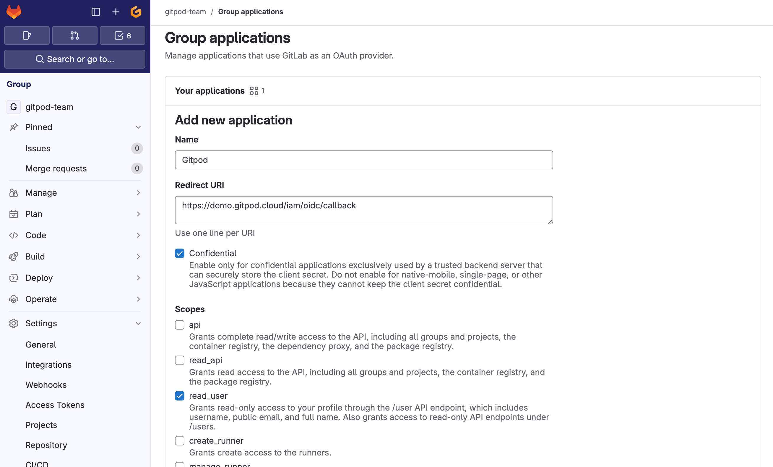 Configure Sso For Gitpod Enterprise Docs